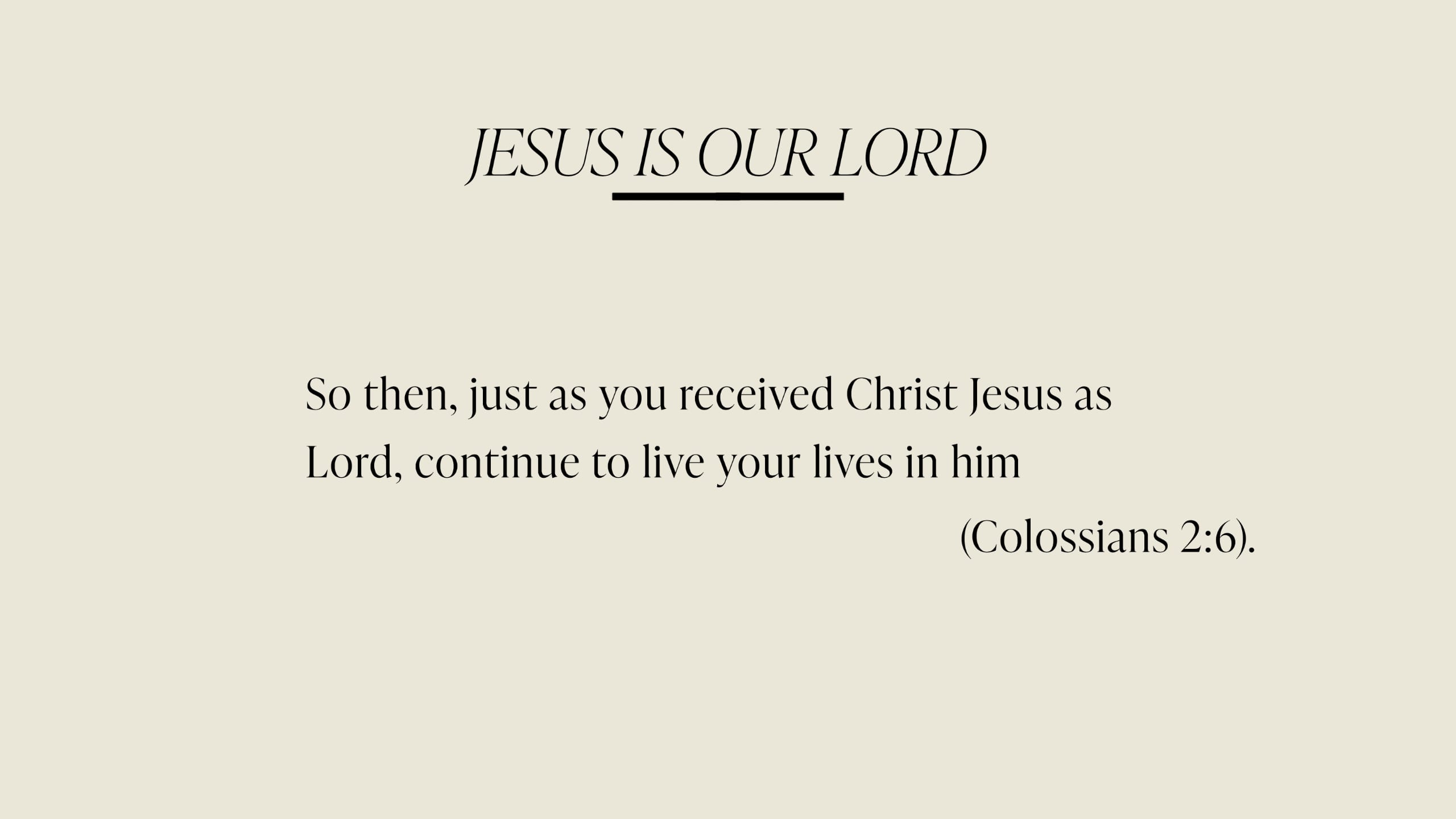 Jesus | One Miami Church