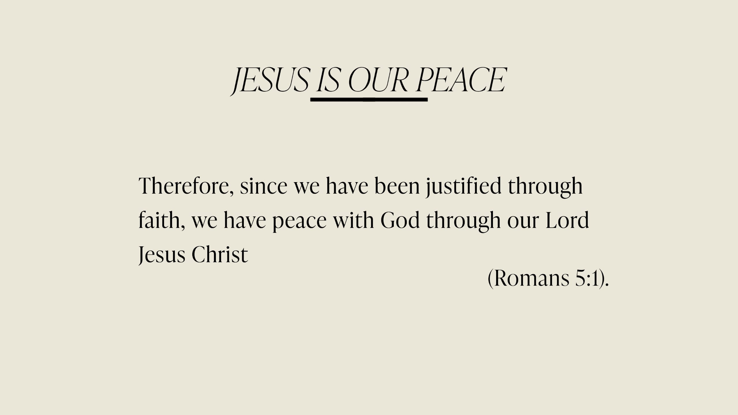 Jesus | One Miami Church